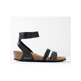 BACKSUN Sandalen "Camiri" in Schwarz - 66% | Größe 38 | Damen-sandalen