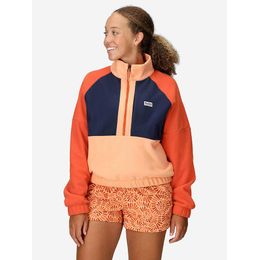 Marmot Fleecepullover "Retro Rocklin" in Orange - 55% | Größe S | Damenpullover