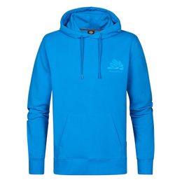 Petrol Hoodie in Blau - 41% | Größe L | Herren-sweatshirts-jacken