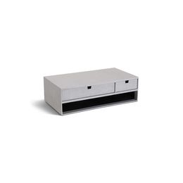 BIGsoBox Monitor-Stand "Ted" in Grau - (B)48,5 x (H)15 x (T)26 cm - 23% | Buero-schulbedarf
