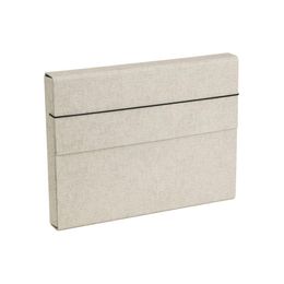 BIGsoBox Sammelmappe "Olof" in Beige - (L)34,5 x (B)26 x (H)4 cm - 30% | Buero-schulbedarf