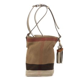 Burberry Crossbody Bags - Mini Ashby Bucket Mini - Gr. unisize - in Beige - f&uuml;r Damen