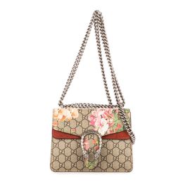 Gucci Crossbody Bags - Floral Dionysus Chain Crossbody Mini - Gr. unisize - in Beige - f&uuml;r Damen