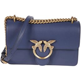 Pinko Crossbody Bags - Love One Mini Bag Blue - Gr. unisize - in Blau - f&uuml;r Damen