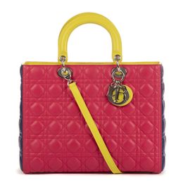 Christian Dior Crossbody Bags - Lady Large - Gr. unisize - in Rosa - f&uuml;r Damen