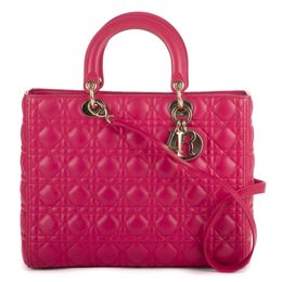 Christian Dior Crossbody Bags - Large Lady Dior Zip GM - Gr. unisize - in Rosa - f&uuml;r Damen