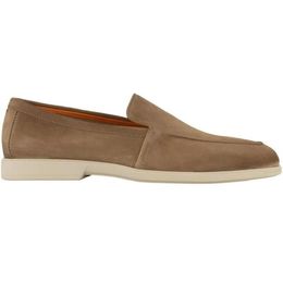 Santoni Loafer - Malibu Loafer - Gr. UK_10_5 - in Beige - für Damen