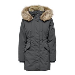 Only Carmakoma Parka Damen Gr&ouml;&szlig;e 4XL braunmeliert / grau Winterjacke