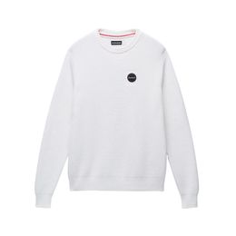 Napapijri Sweatshirt 'Prado' Herren Gr&ouml;&szlig;e XS wei&szlig;