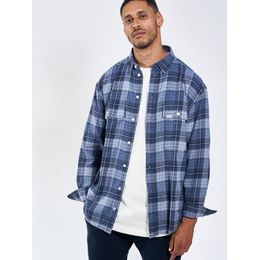 Legends Hemd 'Russel Flannel Check 04' Herren Gr&ouml;&szlig;e L blau