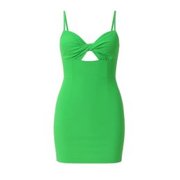 WOMAN VISION Kleid Damen Gr&ouml;&szlig;e 36 neongr&uuml;n Winterkleid