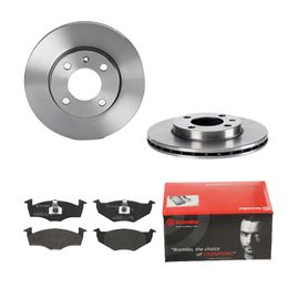 Brembo Bremsensatz, Scheibenbremse vorne rechts links innenbel&uuml;ftet 239mm f&uuml;r SKODA VW SEAT (SVW) AUDI 6N0615301G 5W0615301 1H0698151B 1420-53909