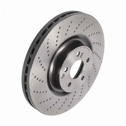 Brembo Bremsscheibe COATED DISC LINE vorne rechts links Gelocht/innenbel. 360mm f&uuml;r MERCEDES-BENZ BRABUS 0004212012 2214210812 2044211212 09.B769.51