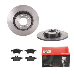 Brembo Bremsensatz-Hinterachse COATED DISC LINE / STANDARD IJDTIDJTV0 Bremsensatz, Scheibenbremse hinten rechts links voll 290mm f&uuml;r CITRO&Euml;N (DF-PSA)