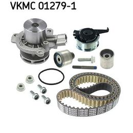 SKF Wasserpumpe + Zahnriemensatz vkmc012791 f&uuml;r FORD VW (FAW) SKODA MAN MITSUBISHI