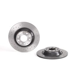 Brembo Bremsscheibe XTRA LINE 08.8843.2X hinten rechts links Gelocht 302mm f&uuml;r AUDI (FAW) 4F0615601E