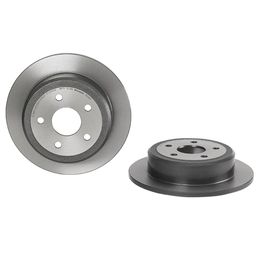 Brembo Bremsscheibe COATED DISC LINE 08.B529.21 hinten rechts links voll 316mm f&uuml;r JEEP 52060147AA