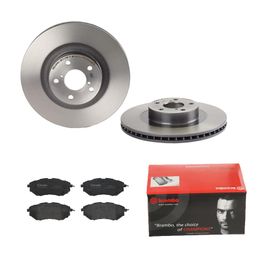Brembo Bremsensatz, Scheibenbremse vorne rechts links innenbelüftet 293mm für SUBARU 26296SG011 26296SG010 26296VA050 1420-56393