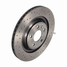 Brembo Bremsscheibe XTRA LINE hinten rechts links Gelocht/innenbel. 330mm f&uuml;r AUDI 8K0615601C 09.B040.1X