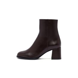 Derimod Ankle Boots Damen Größe 39 dunkelbraun Winterschuhe