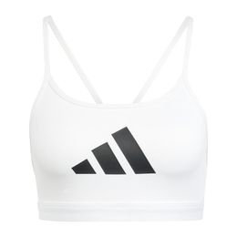 adidas Performance Sport-BH 'Aeroreact' Damen Größe M/L schwarz / weiß