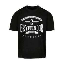 F4NT4STIC T-Shirt 'Harry Potter Gryffindor Keeper' Herren Größe XXL schwarz / weiß