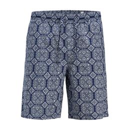 Jack & Jones JACK & JONES Shorts Herren Größe 31/32 navy / weiß