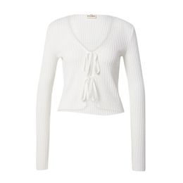 A LOT LESS Knit Cardigan 'Nele' female White size 3XL