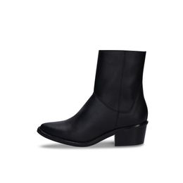 NAE Vegan Shoes Cowboy Boots 'KELLA' female Black size 38