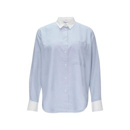 s.Oliver Bluse Damen Größe XXS blau / weiß