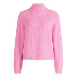 BETTY & CO Betty & Co Grobstrick-Pullover mit hohem Kragen Damen Gr&ouml;&szlig;e S rosa