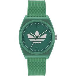 adidas originals Analog Watch 'PROJECT TWO' female Green size One Size