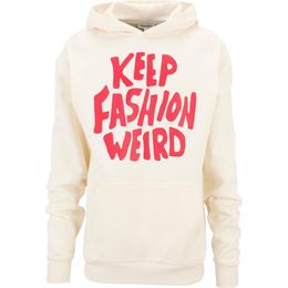 9N1M SENSE Sweatshirt 'Keep Fashion Weird' Herren Gr&ouml;&szlig;e XXL grenadine / offwhite
