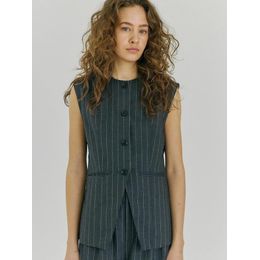 NORR Blazer 'Novia' Damen Gr&ouml;&szlig;e 44 grau / wei&szlig;