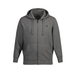 JAY-PI Sweatjacke Herren Größe 5XL anthrazit / graphit