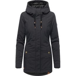 Ragwear Parka 'Monadena' Damen Größe S schwarz Winterjacke