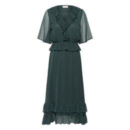 Kaffe Kleid ' KAdemi' Damen Gr&ouml;&szlig;e 34 smaragd Winterkleid
