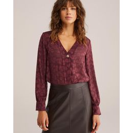 WE Fashion Bluse Damen Gr&ouml;&szlig;e XXXL dunkelrot
