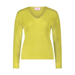 Betty Barclay Feinstrickpullover mit Rippenstruktur Damen Gr&ouml;&szlig;e XXL gelb