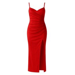 WOMAN VISION Kleid Damen Gr&ouml;&szlig;e 36 rot Winterkleid