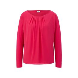 s.Oliver BLACK LABEL Bluse Damen Größe L dunkelpink