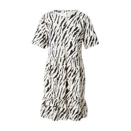Pieces Sommerkleid 'PCTARLEM' Damen Gr&ouml;&szlig;e 40 ecru / schwarz