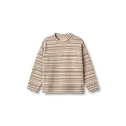 Wheat Pullover 'Gunnar' Jungen Gr&ouml;&szlig;e 152 sand / dunkelbeige