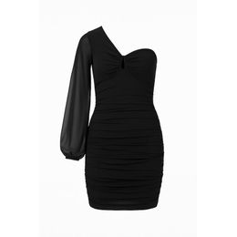 WOMAN VISION Kleid Damen Größe 40 schwarz Winterkleid