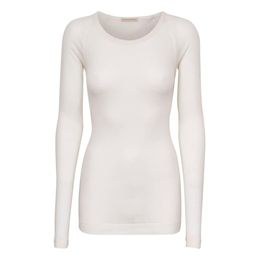 Seamless Basic T-shirt Woolen Jade in Off-White | Gr.: onesize