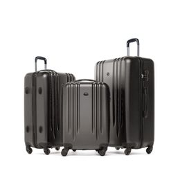 FERGÉ FERGÉ Kofferset Hartschale 3-teilig Hartschale 3 teilig Koffer Set Marseille in grau | Gr.: onesize