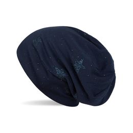 styleBREAKER Beanie Mütze in Midnight-Blue / Dunkelblau | Gr.: onesize