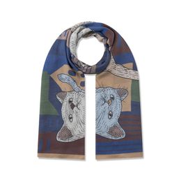 Codello Scarf female Blue size One Size