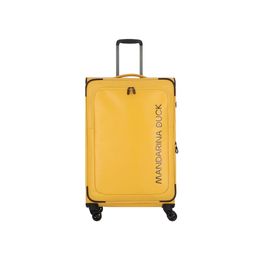 Mandarina Duck Eco Coated 4 Rollen Trolley L 78 cm mit Dehnfalte in duck yellow | Gr.: onesize