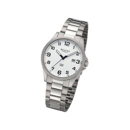 Regent Uhren Analog-Armbanduhr Regent Titan-Uhren silber mittel (ca. 39mm) | Gr.: onesize